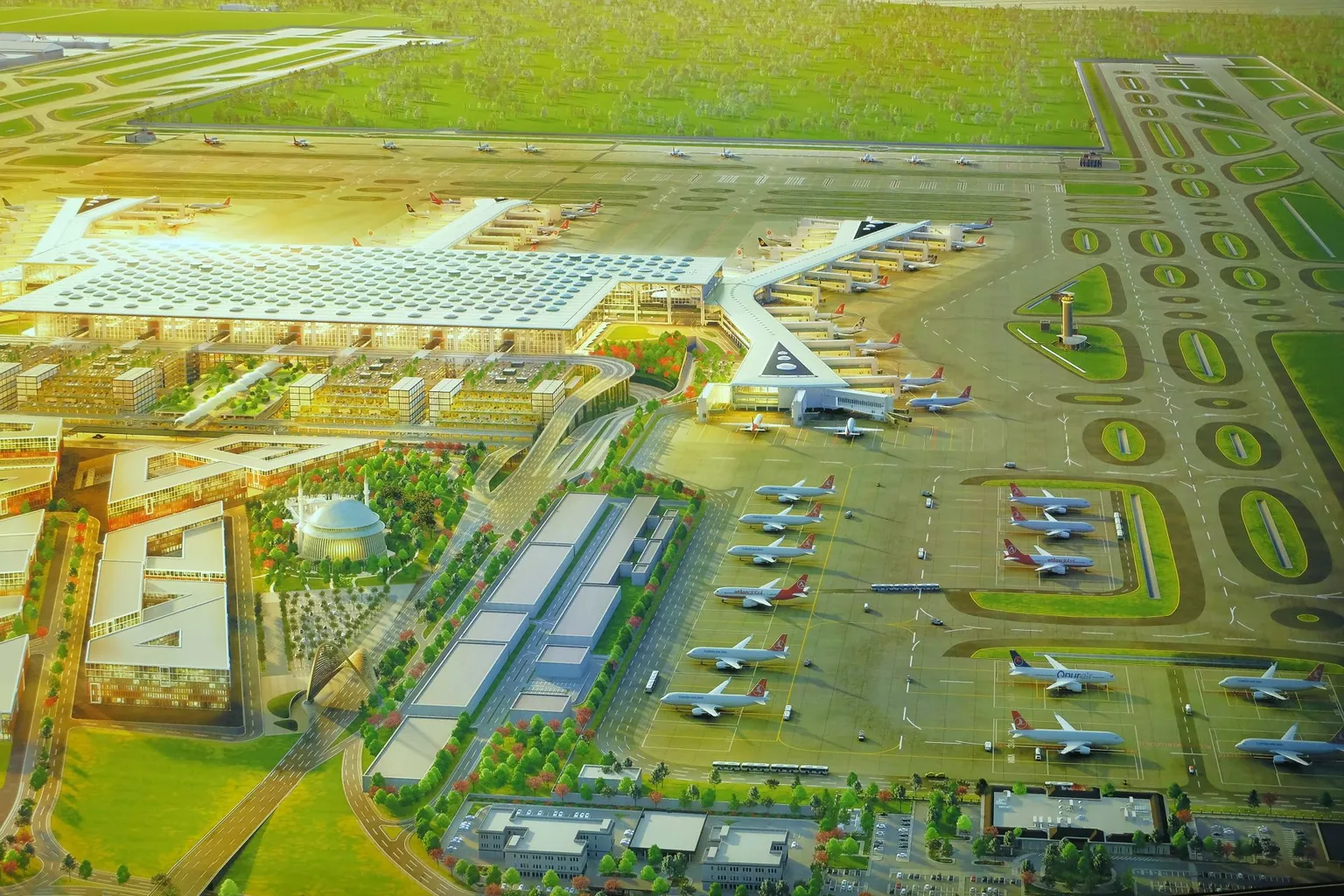 Havalimani Istanbul Airport (IST, LTFM)