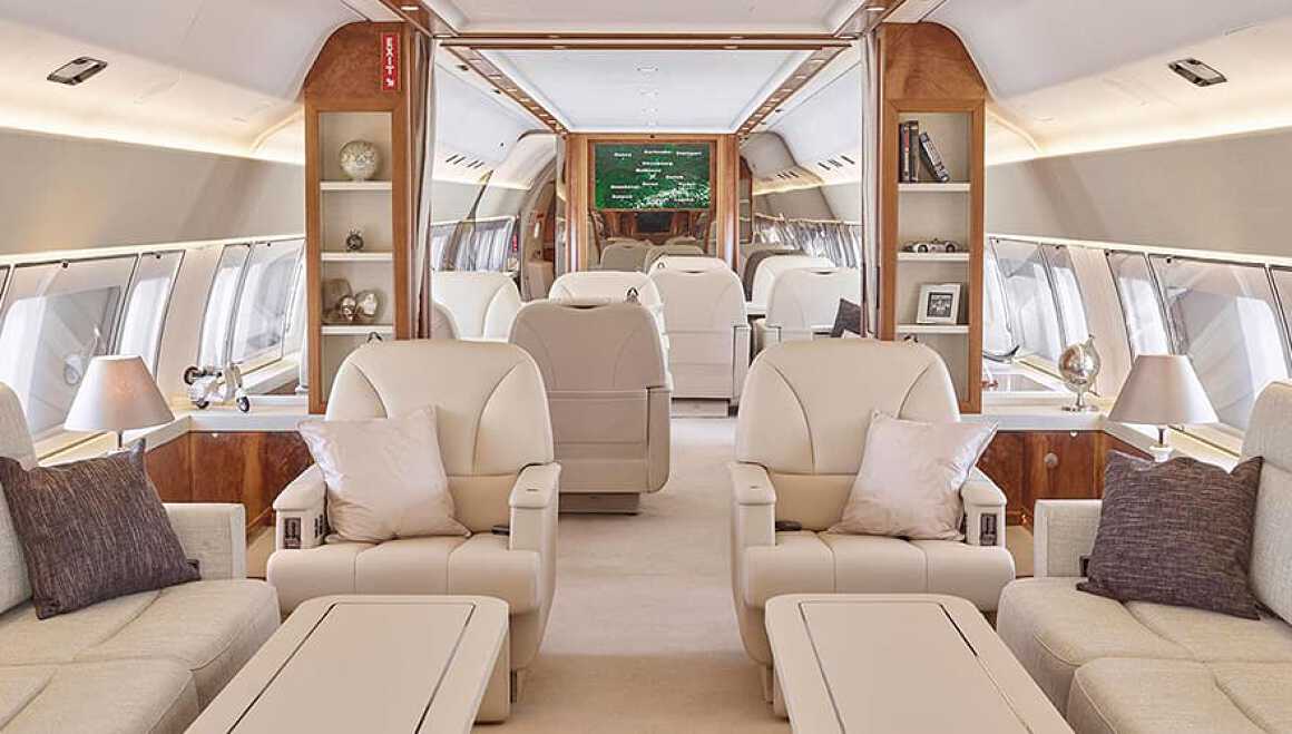 Charter a Boeing Business Jet BBJ 3 VIP Airliner