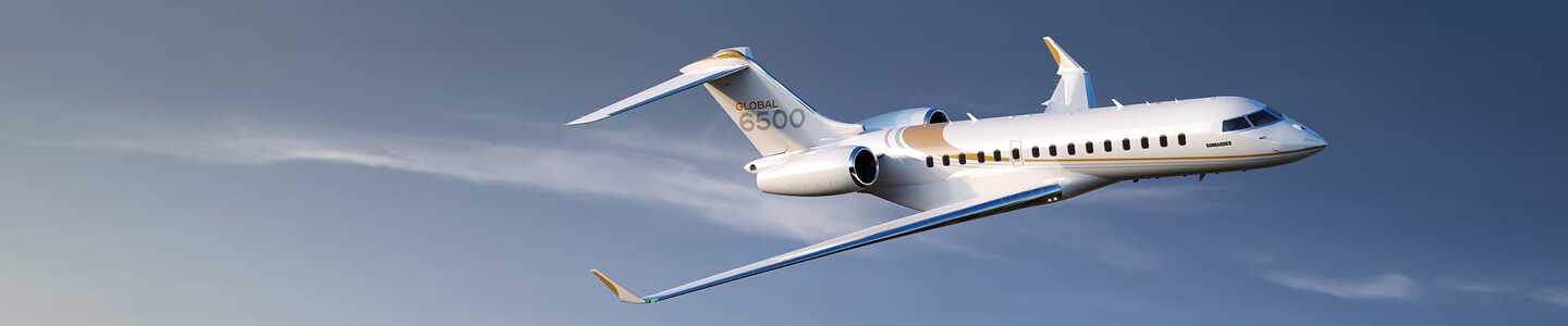Charter a Bombardier Global 6500 Long Range Jet