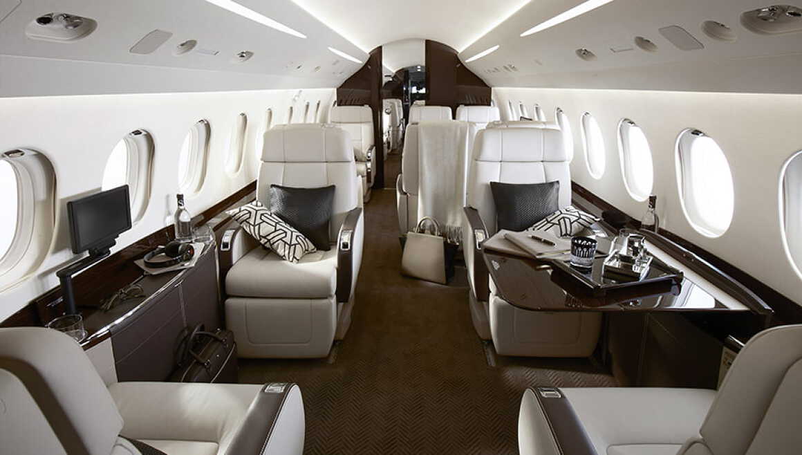 Charter a Dassault Falcon 2000EX Large Jet