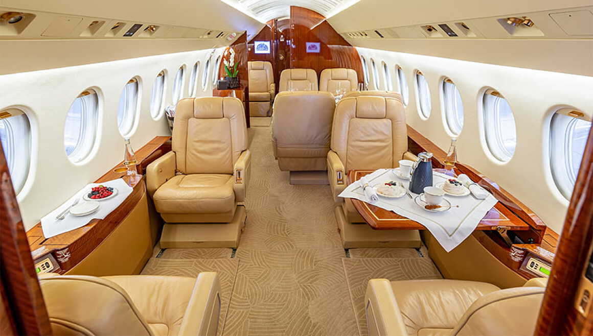 Charter a Dassault Falcon 900C Super Large Jet