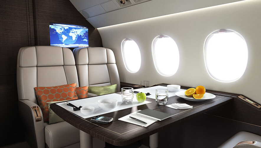 Charter a Dassault Falcon 900DX Super Large Jet