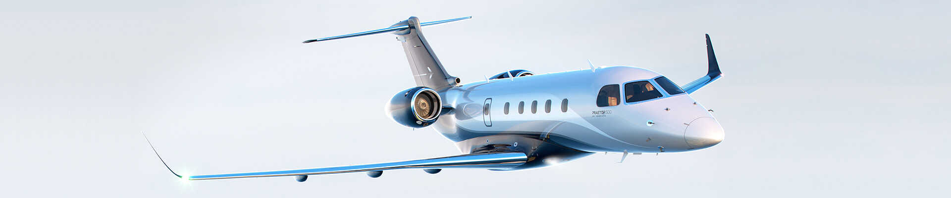Charter an Embraer Praetor 500 Midsize Jet