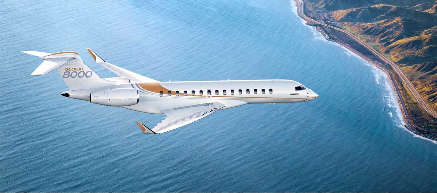 8 Super-Fast Facts on the new Bombardier Global 8000 Private Jet