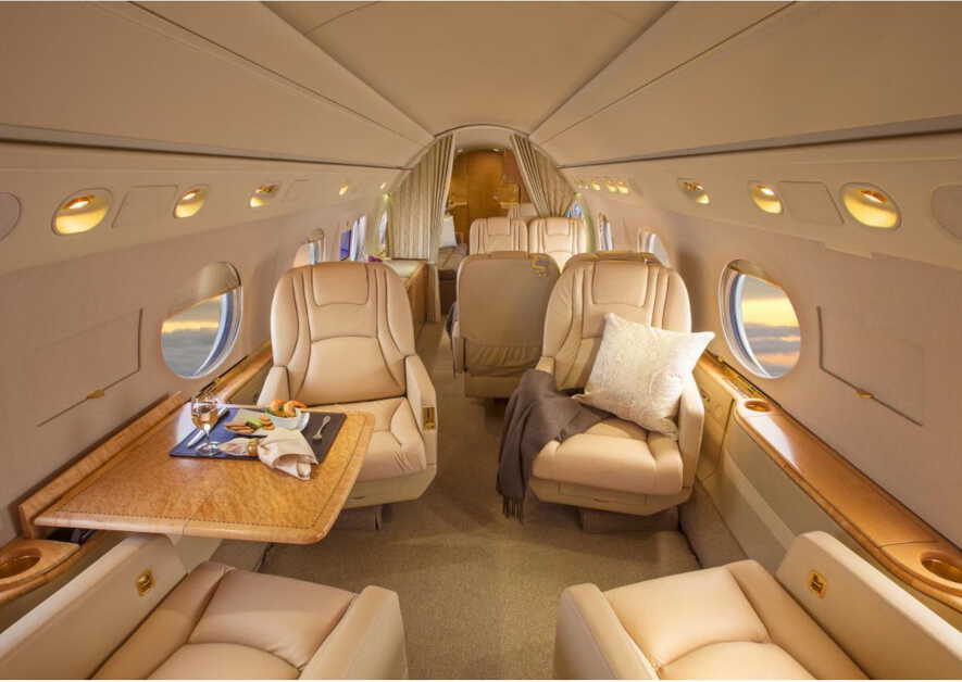 Charter a Gulfstream GV Long Range Jet