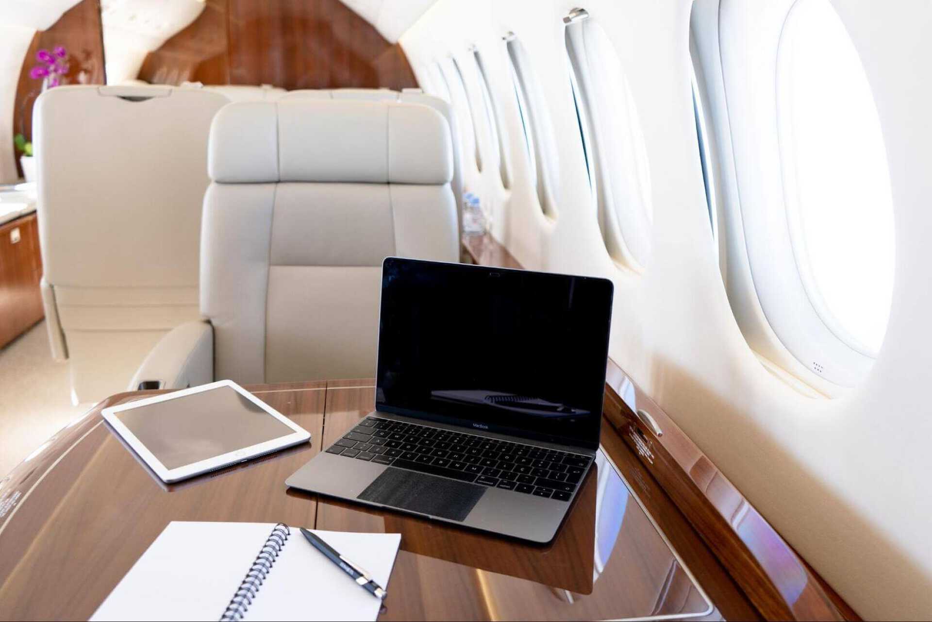 Which Type of Connectivity Can You Expect on Private Jets?
